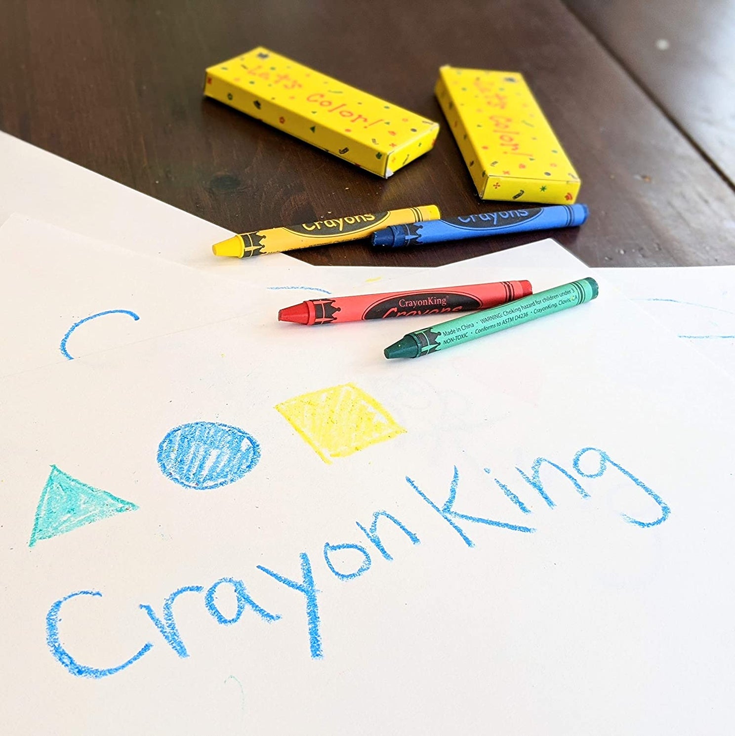 4 Pack Crayons In Box — CrayonKing